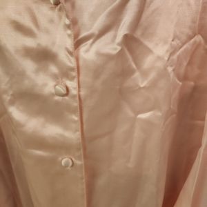 Allison Rhea | Intimates & Sleepwear | Vintage Pink Satin Embroidered ...